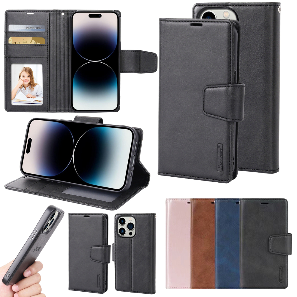 Hanman 2 in 1 Detachable Wallet Case For iPhone 16 Pro Max – Black ...