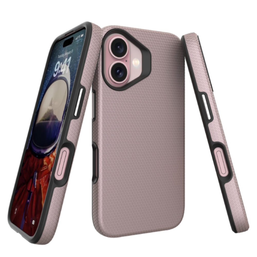 Triangle Case For iPhone 16 – Rose Gold – SOKA, Australia