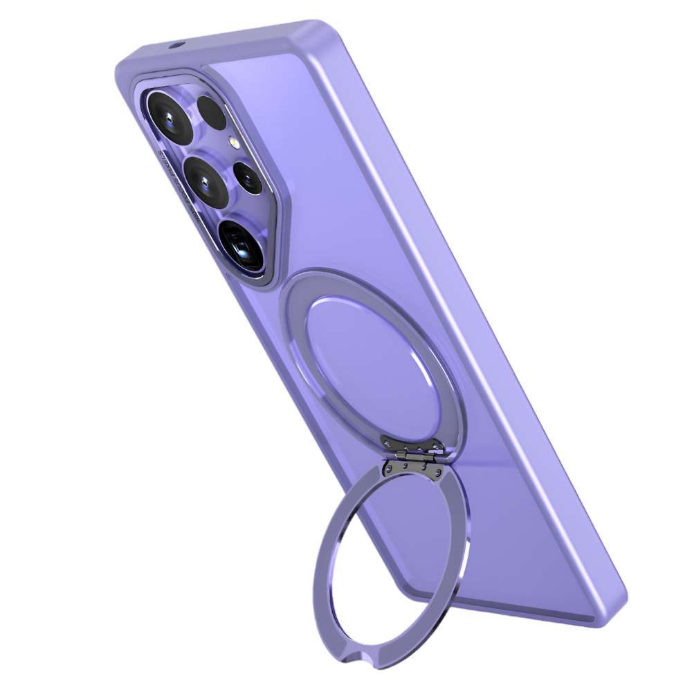 Ring Stand Case For Galaxy S25 Ultra – Purple – SOKA, Australia