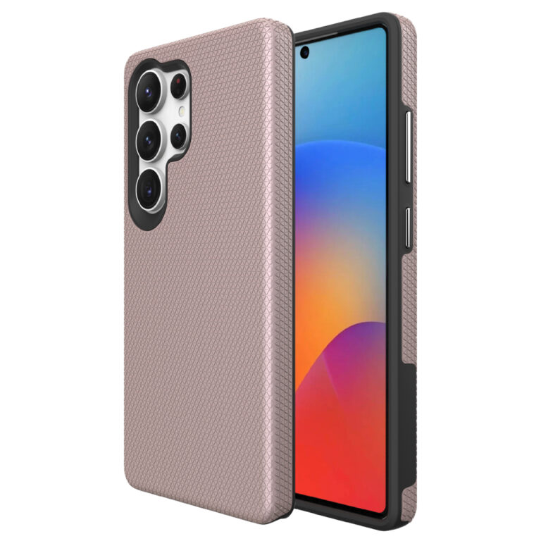 Triangle Case For Galaxy S25 Ultra – Rose Gold – SOKA, Australia